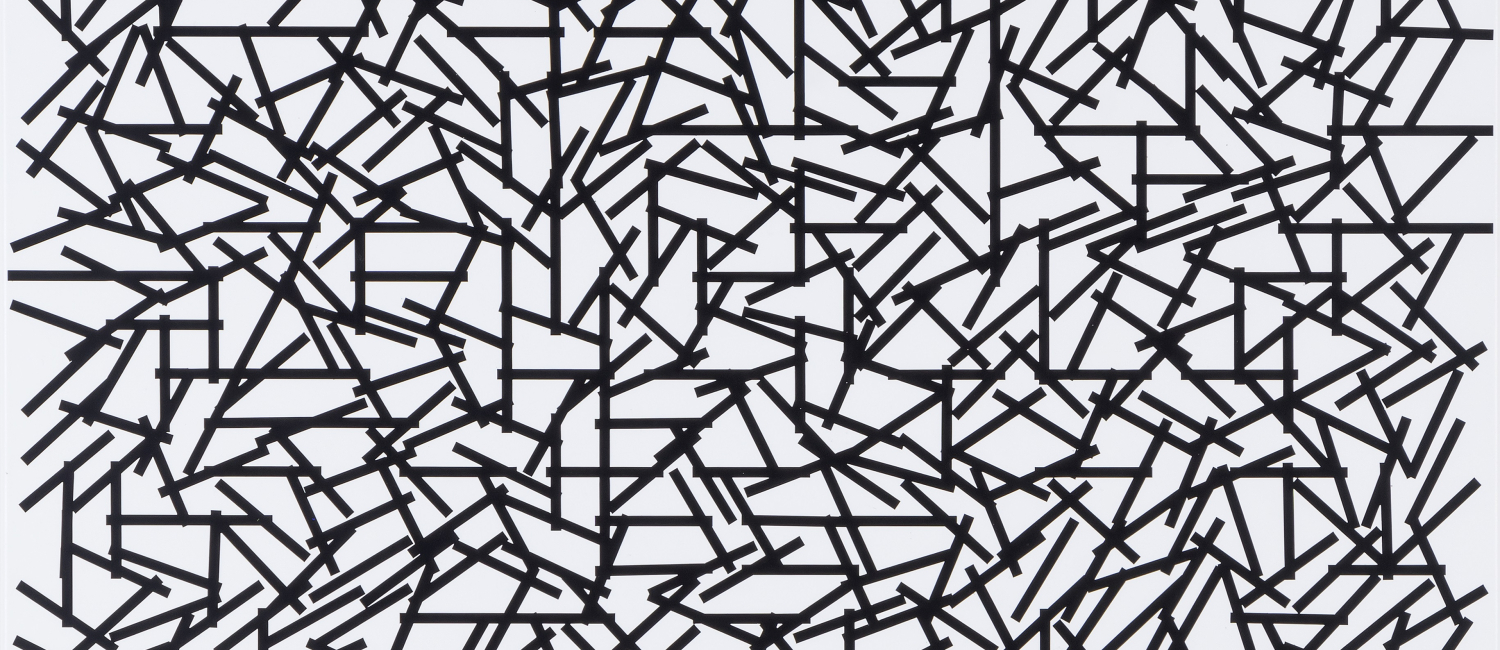 Guided tour in hungarian in the À LA RECHERCHE DE VERA MOLNAR – ARTWORKS BY VERA MOLNAR AND ...